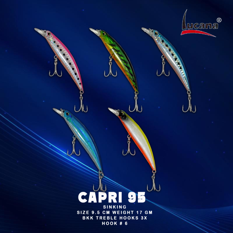 LUCANA CAPRI 95 FISHING LURE - Tacklekart