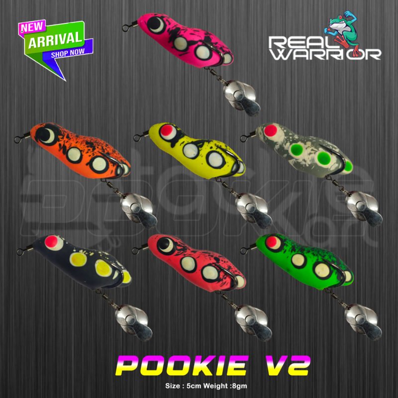 REAL WARRIOR POOKIE V2 HAND MADE FROG - Tacklekart