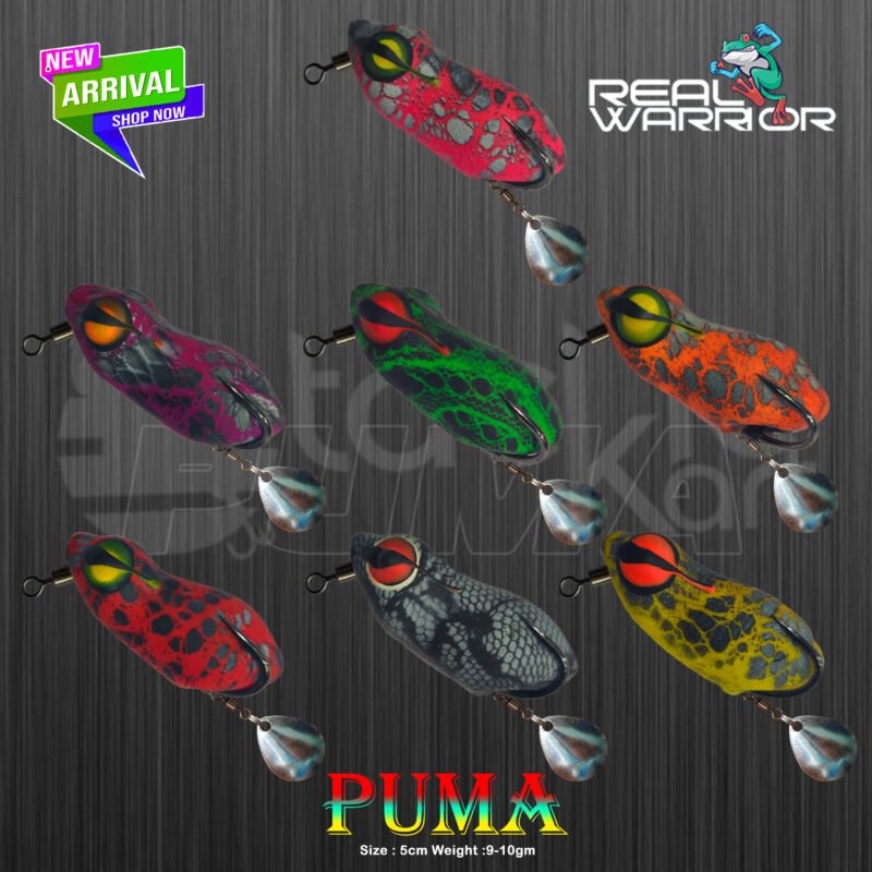 REAL WARRIOR PUMA HAND MADE FROG - Tacklekart